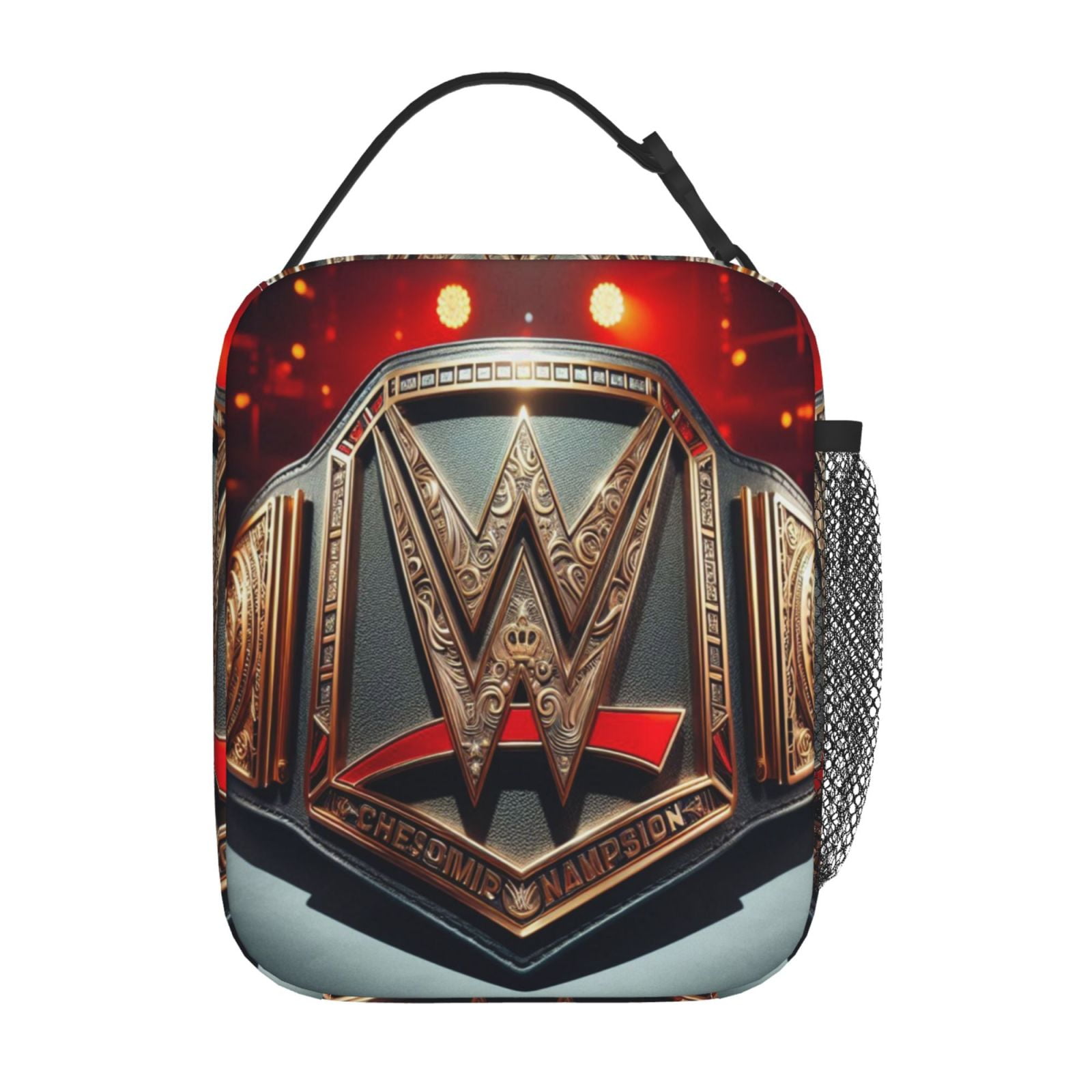 Wwe Cute Lunch Bag Insulated Tote Cooler Lunch Box Reusable Cooling ...