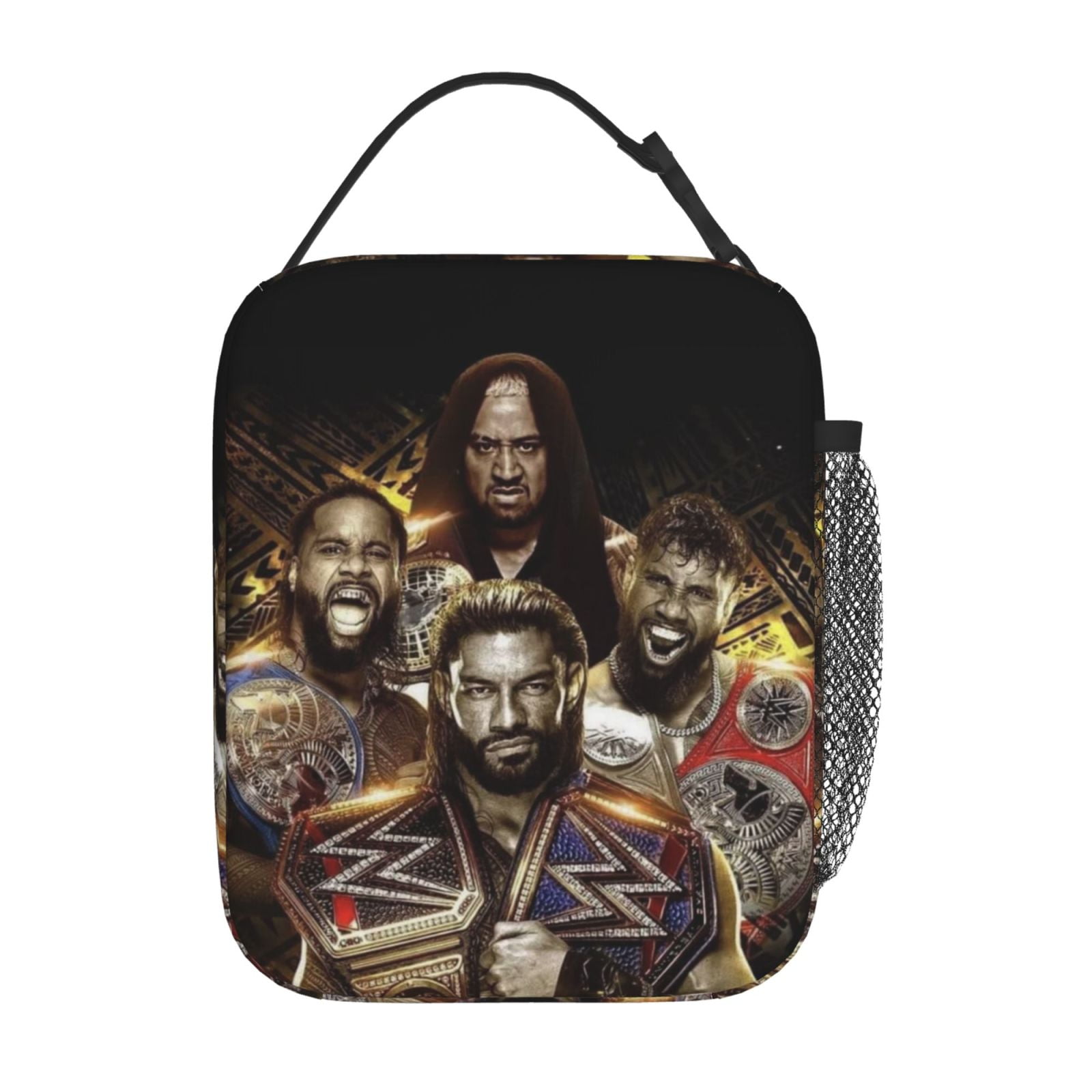 Wwe Cute Lunch Bag Insulated Tote Cooler Lunch Box Reusable Cooling ...