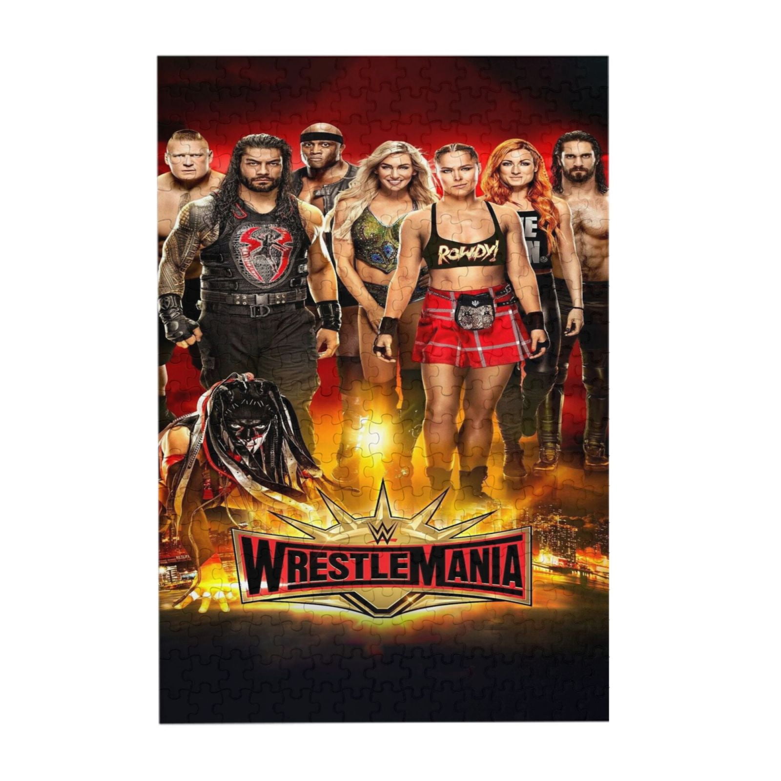 Wwe Jigsaw Puzzles Anime Jigsaw Puzzle For Adults, Cartoon Puzzles For ...