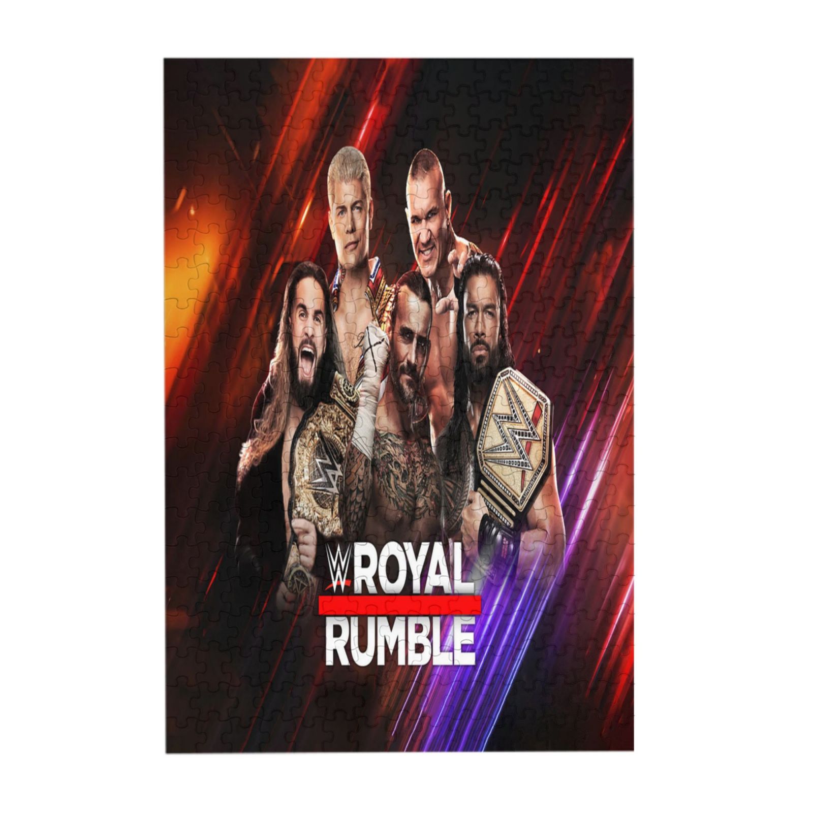 Wwe Jigsaw Puzzles Anime Jigsaw Puzzle For Adults, Cartoon Puzzles For ...