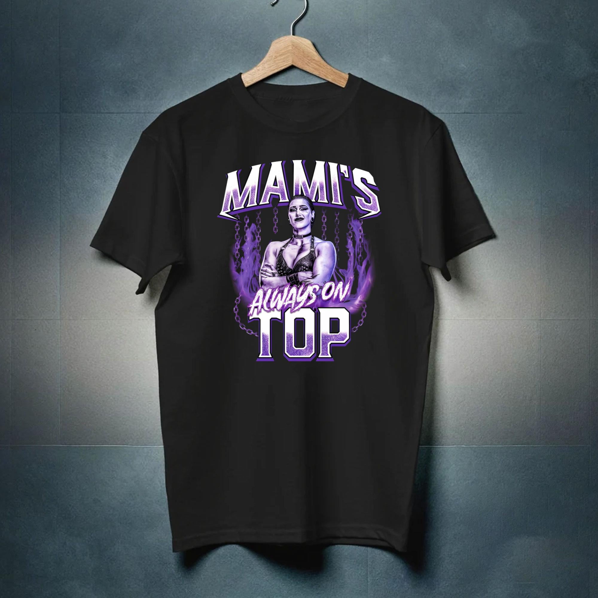 Wwe Rhea Ripley Mami's Always On Top T-shirt-TH1116 - Walmart.com
