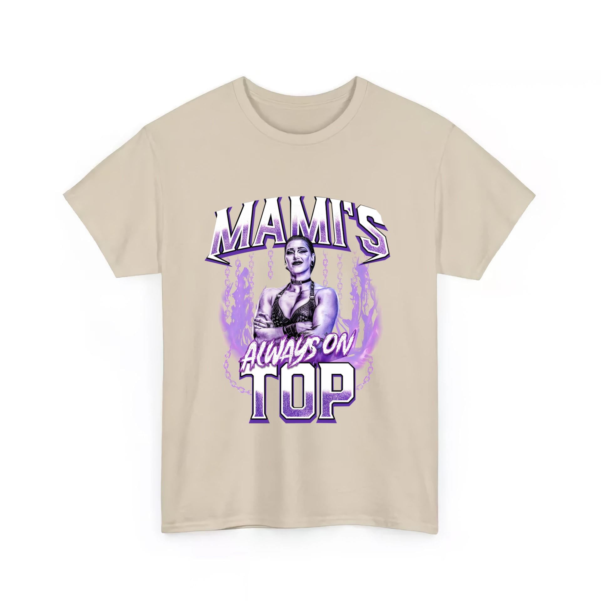 Wwe Rhea Ripley Mami's Always On Top T-shirt-TH53542 - Walmart.com