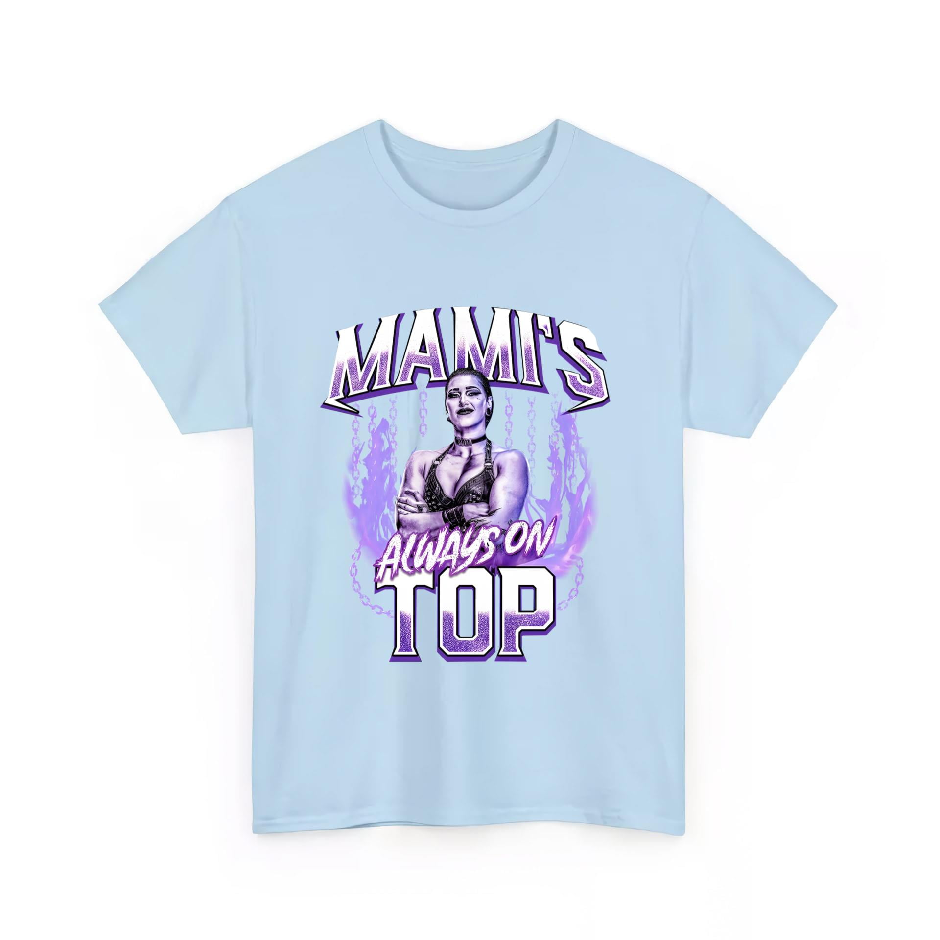 Wwe Rhea Ripley Mami's Always On Top T-shirt-TH53542 - Walmart.com