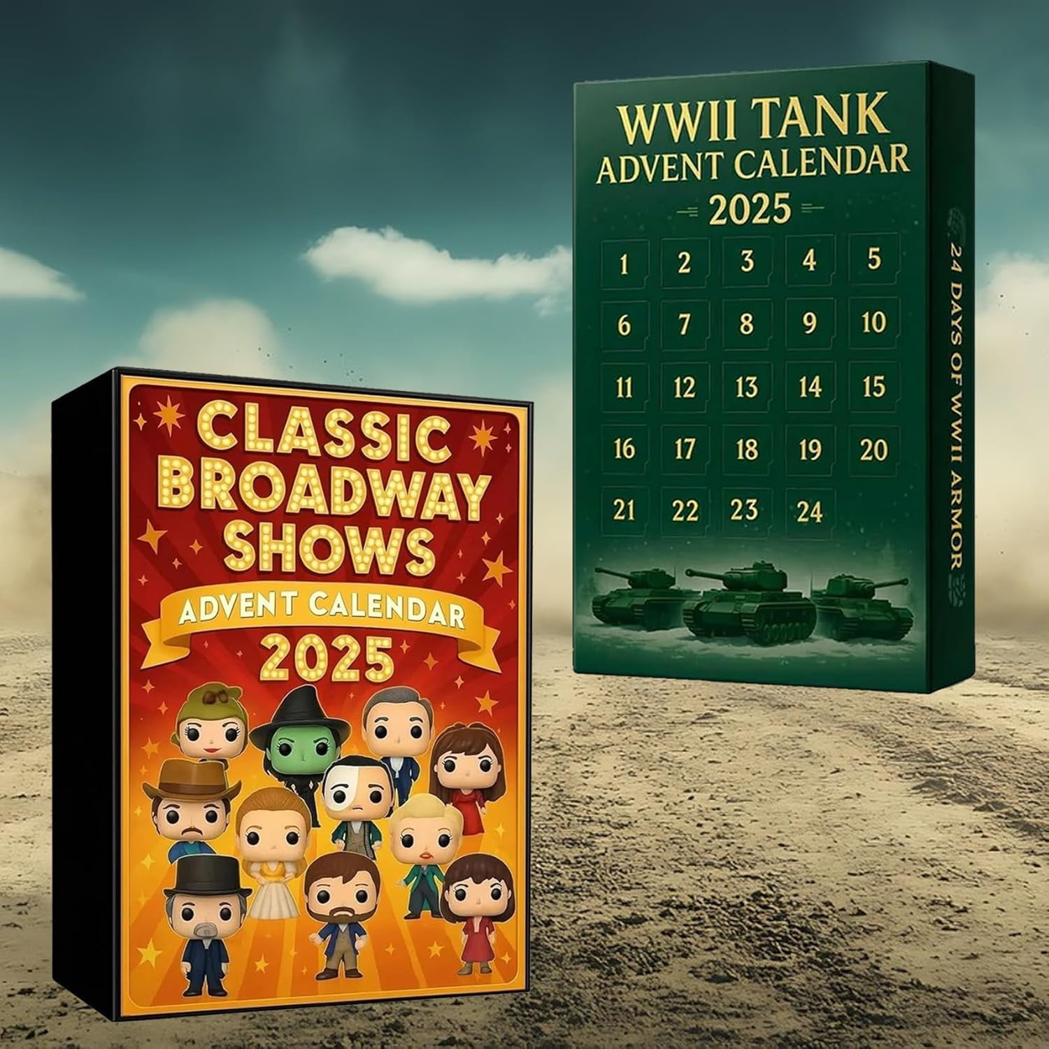 Wwii Aircraft Advent Calendar 2025, 24 Days WW2 Fighter Jets Ornaments ...