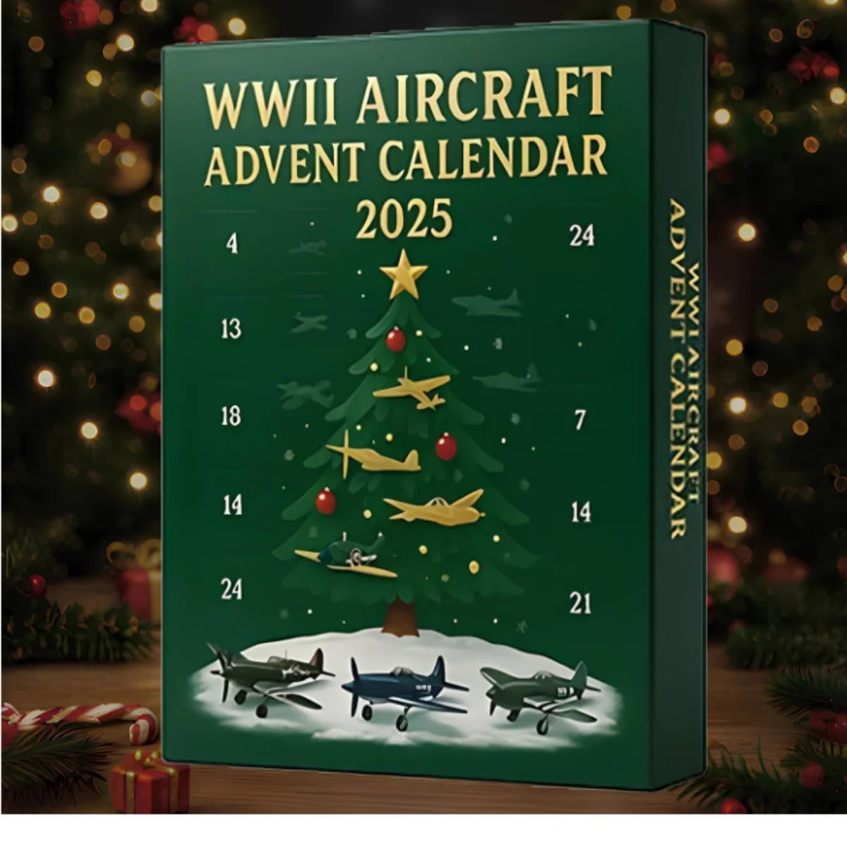 Wwii Aircraft Advent Calendar — 24 Mini Warbirds To Unbox, 24 Days ...