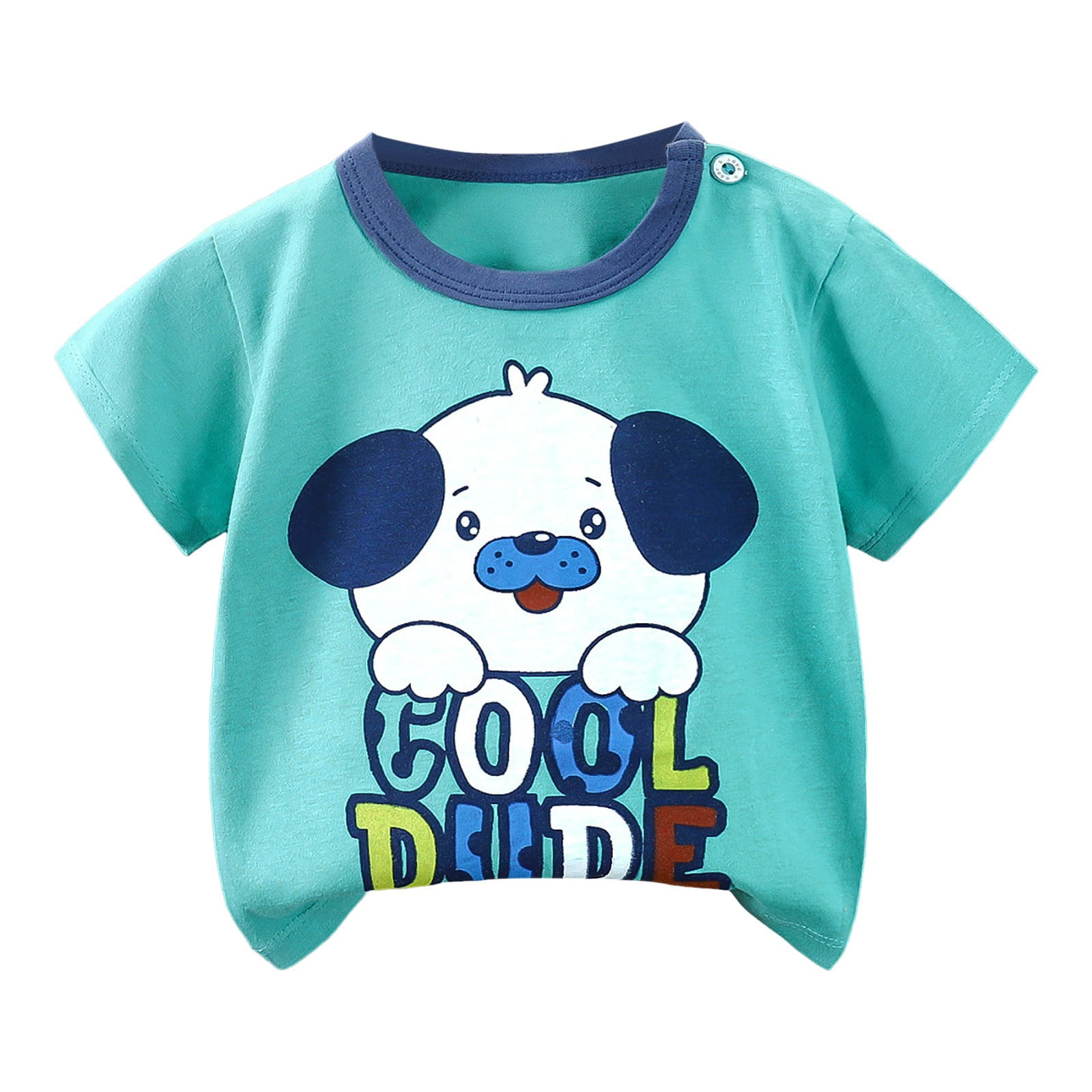 Wxirdiow Children Clothes Toddler Boy Clothes Summer Outfits T Shirt ...