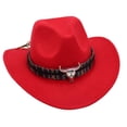 Wxirdiow Girls Cowboy Hat Western Cowboy Hat for Kids Girls with Buckle ...