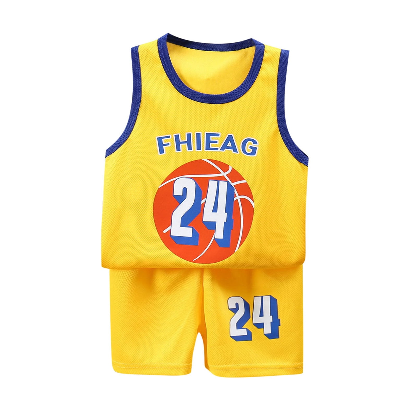 Wxolcjlv Toddler Boys Set Sleeveless Tank Top & Shorts Set Quick Dry ...