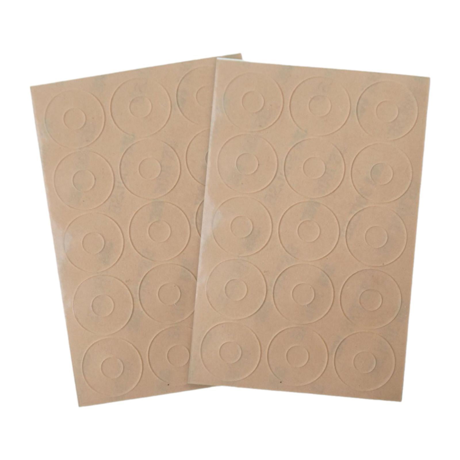 Wxqbjtam 60 Pieces Patchwork Rulers Antiskid Pad Ruler Grip Stickers ...