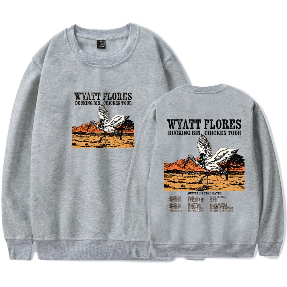 Wyatt Flores Bucking Bin Chicken Tour 2026 Merch Sweatshirt Women Men ...