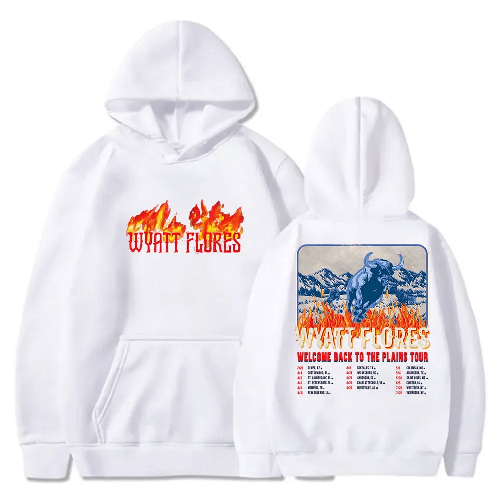 Wyatt Flores Welcome To The Plains Tour 2025 Merch Hoodies Unisex ...