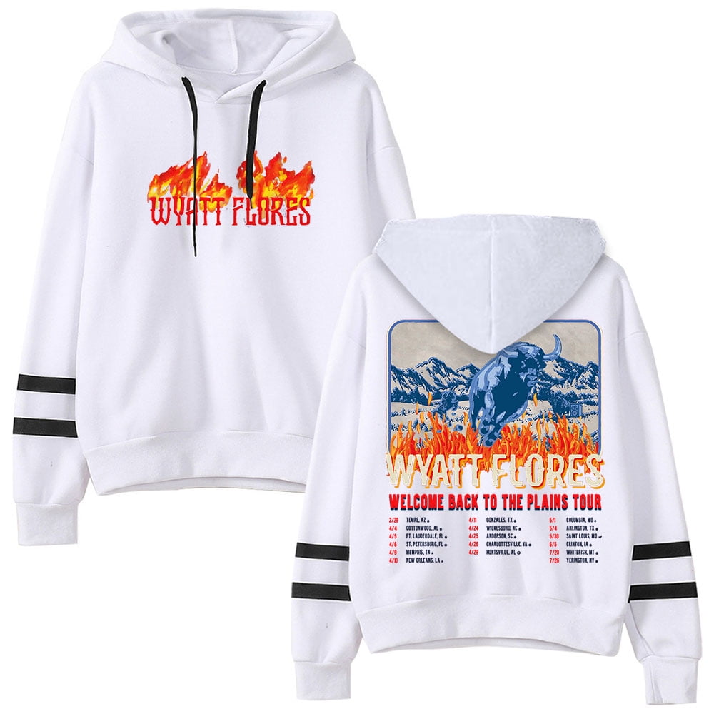 Wyatt Flores Welcome To The Plains Tour 2025 Merch Pocketless Parallel ...