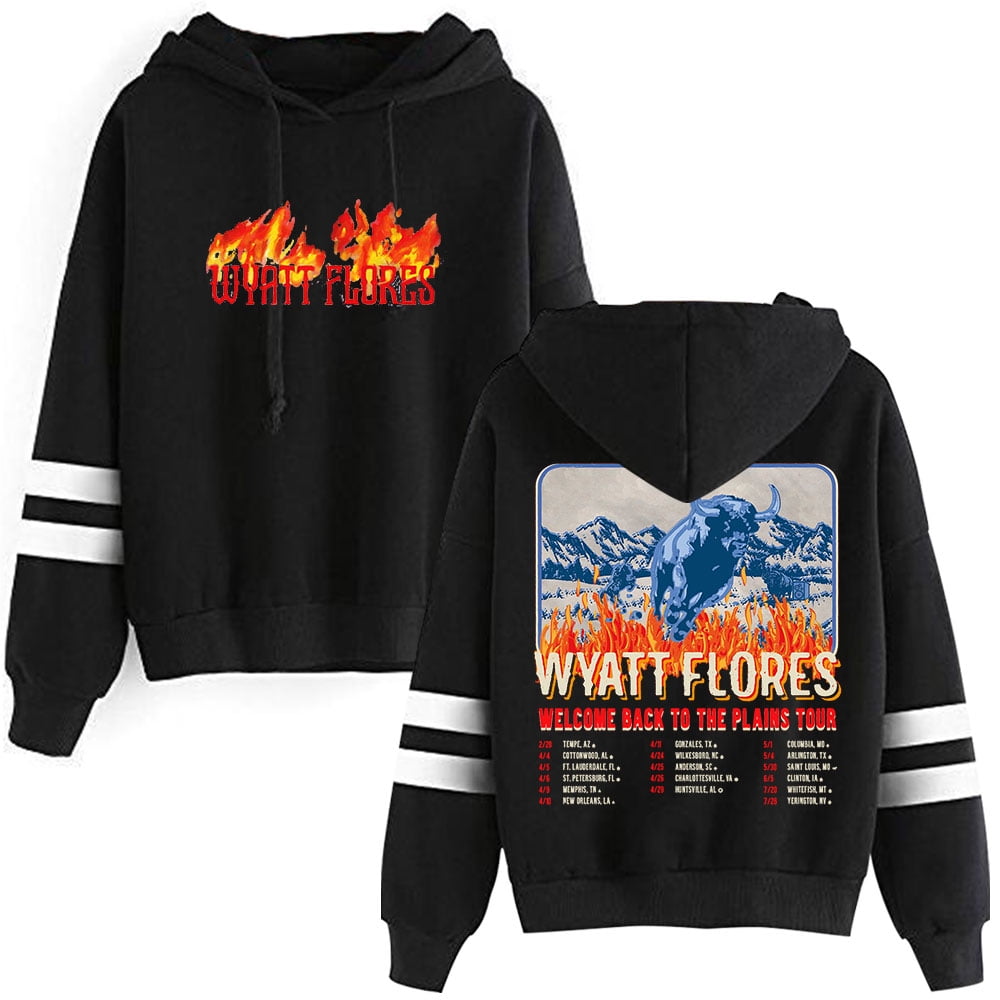 Wyatt Flores Welcome To The Plains Tour 2025 Merch Pocketless Parallel ...