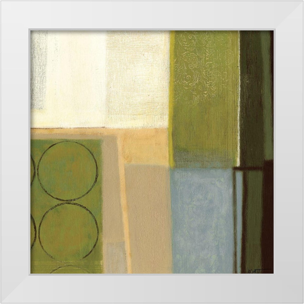 Wyatt Jr., Norman 26x26 White Modern Wood Framed Museum Art Print ...