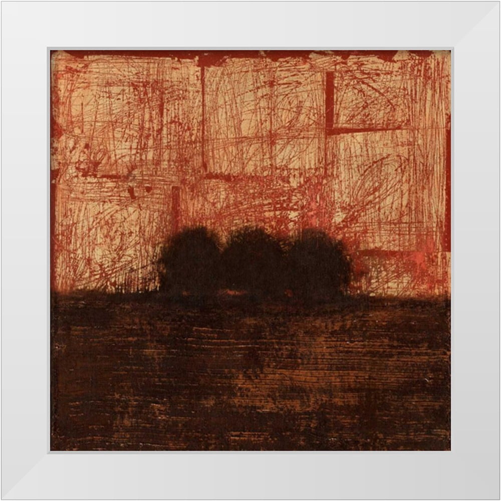 Wyatt Jr., Norman 26x26 White Modern Wood Framed Museum Art Print ...