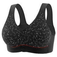 Wycnly Full Figure Bras for Women Plus Size Open Closure Comfort ...