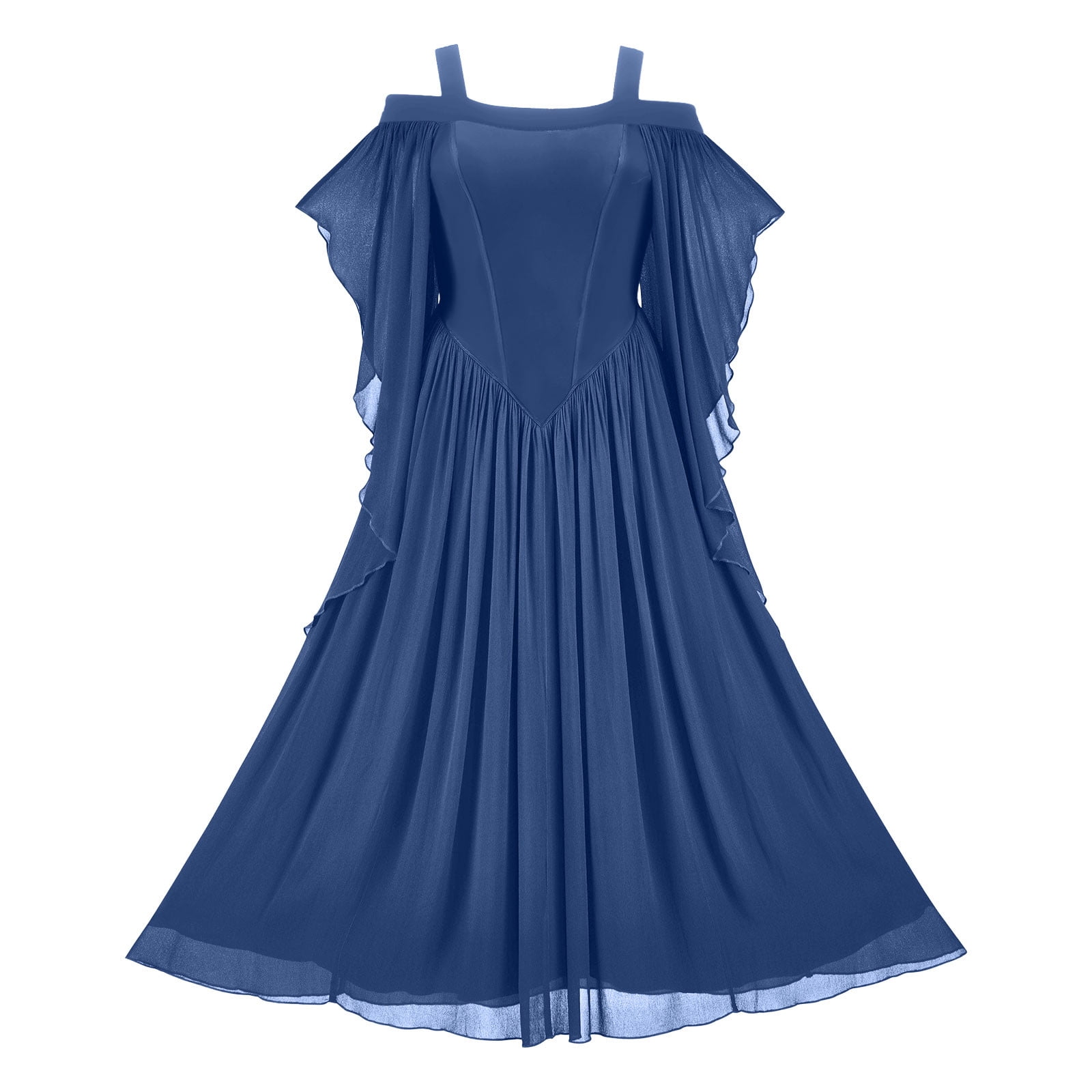 Wycnly Gothic Vintage Mesh Patchwork Women Dress Gothic Clothes for ...