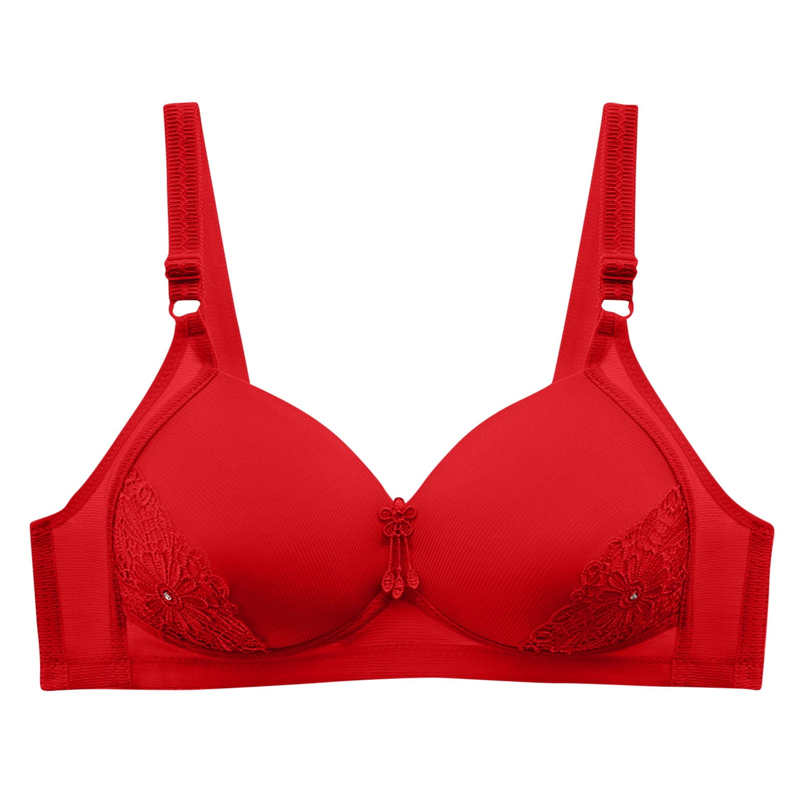 Wycnly Push Up Bra for Women Large Size Comfort Compression Lace Bra ...