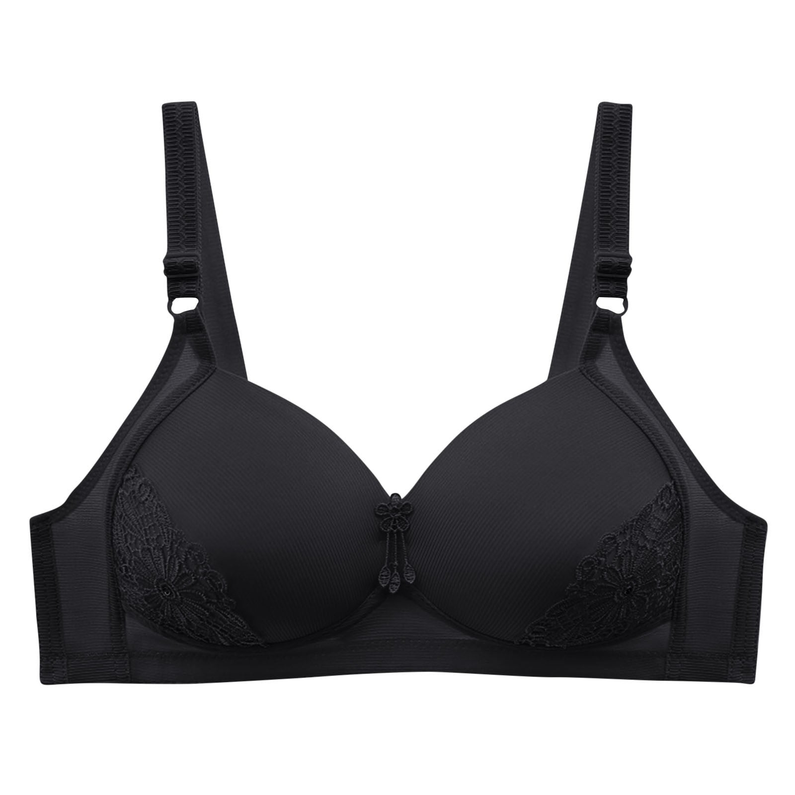 Wycnly Push Up Bra for Women Large Size Comfort Compression Lace Bra ...