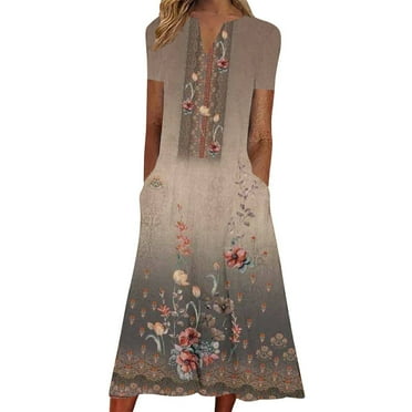 Beachcomber Sea Shells Dress Trendy Custom Maxi Dress High Waist Long ...