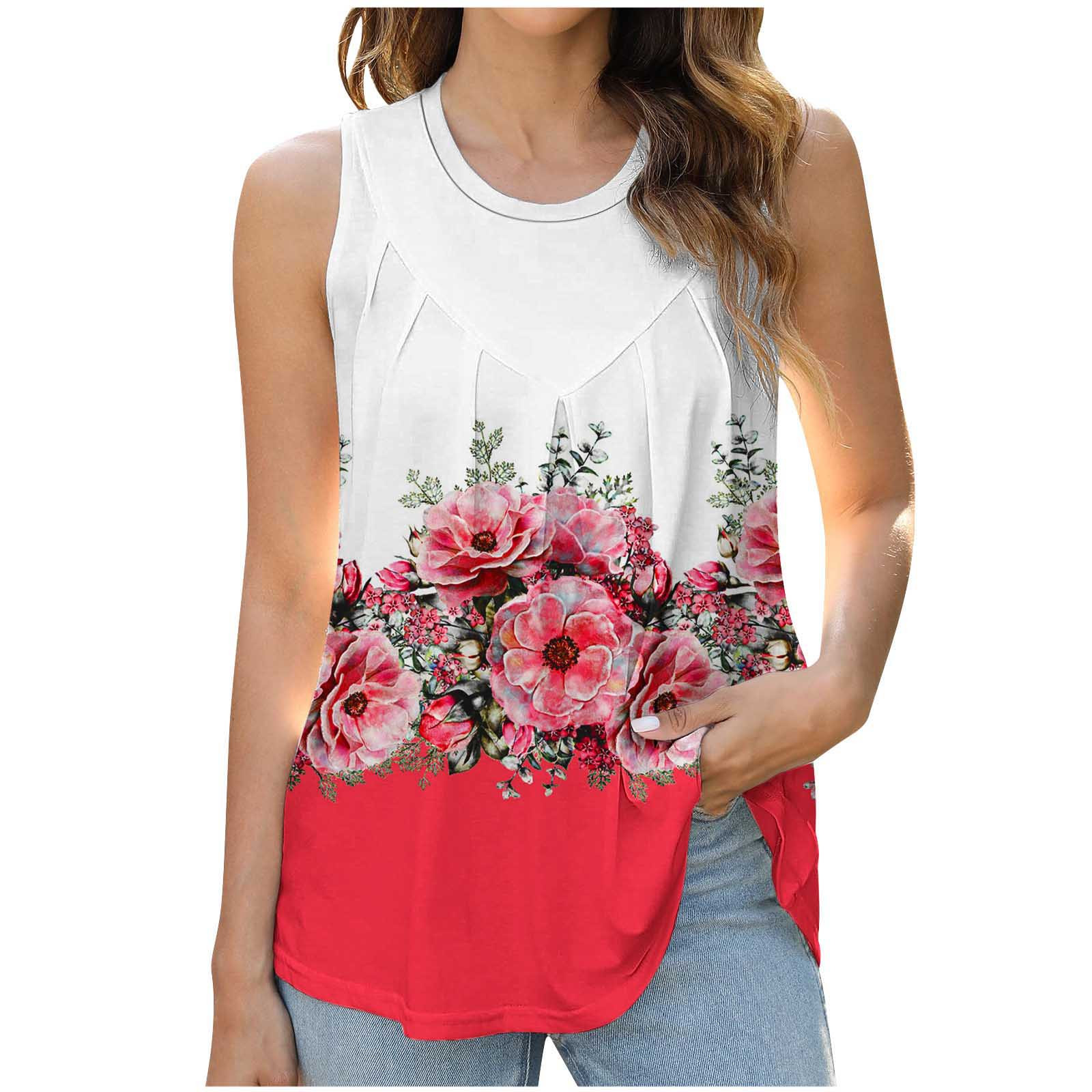 Wycnly Tank Top for Women Summer Tops for Women 2025 Lightweight Comfy ...