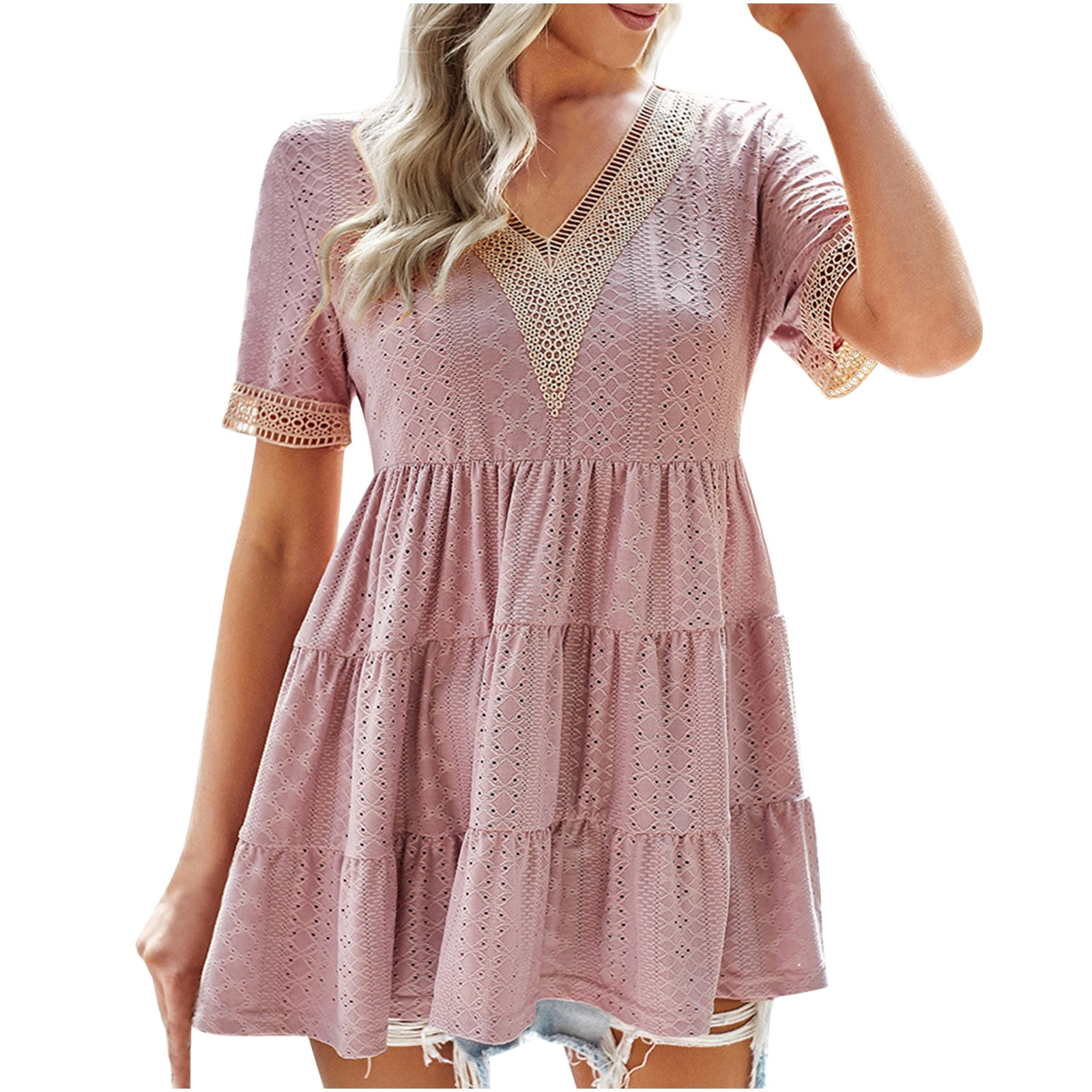 Elegant Swing Tops For Women Pictures