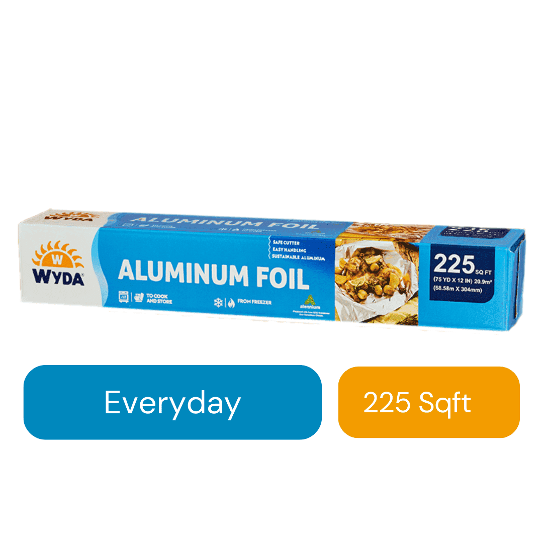 Wyda Standard Aluminum Foil, 225 Sqft Rolls, 1 Pack - Walmart.com