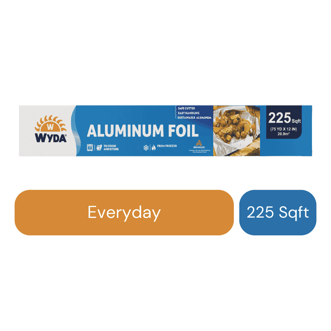 Wyda Aluminum Foil Rolls, Standard, 225 Sqft, 1 Pack - Walmart.com