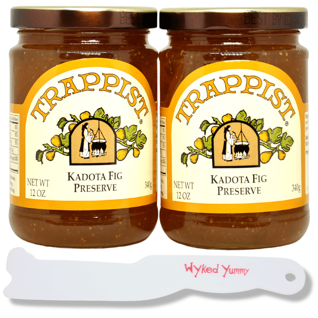 Trappist Preserves Fig Jam 2 pack with spreader - Walmart.com