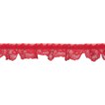 Wyla Red Ruffled Lace Trim 90 feet - Walmart.com