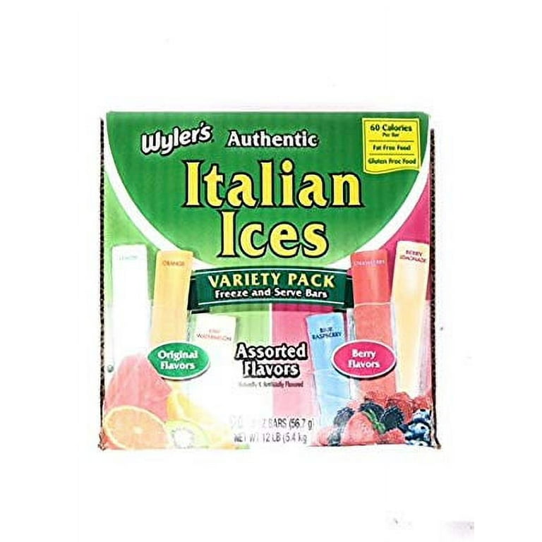 Wylers Italian Ice Freeze In Assorted Original Flavors, 45% OFF