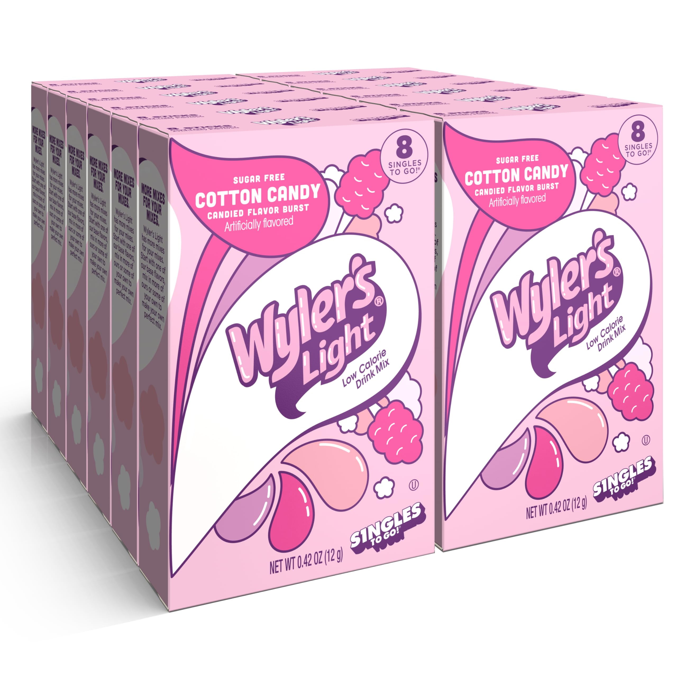 Wyler's Light Singles To Go Powder Packets, Water Drink Mix, Watertok ...