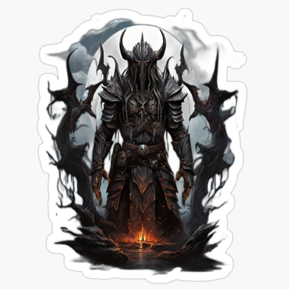 Wyll Ravengard Sticker Phone Decal Water Bottle Stickers Car Decals ...