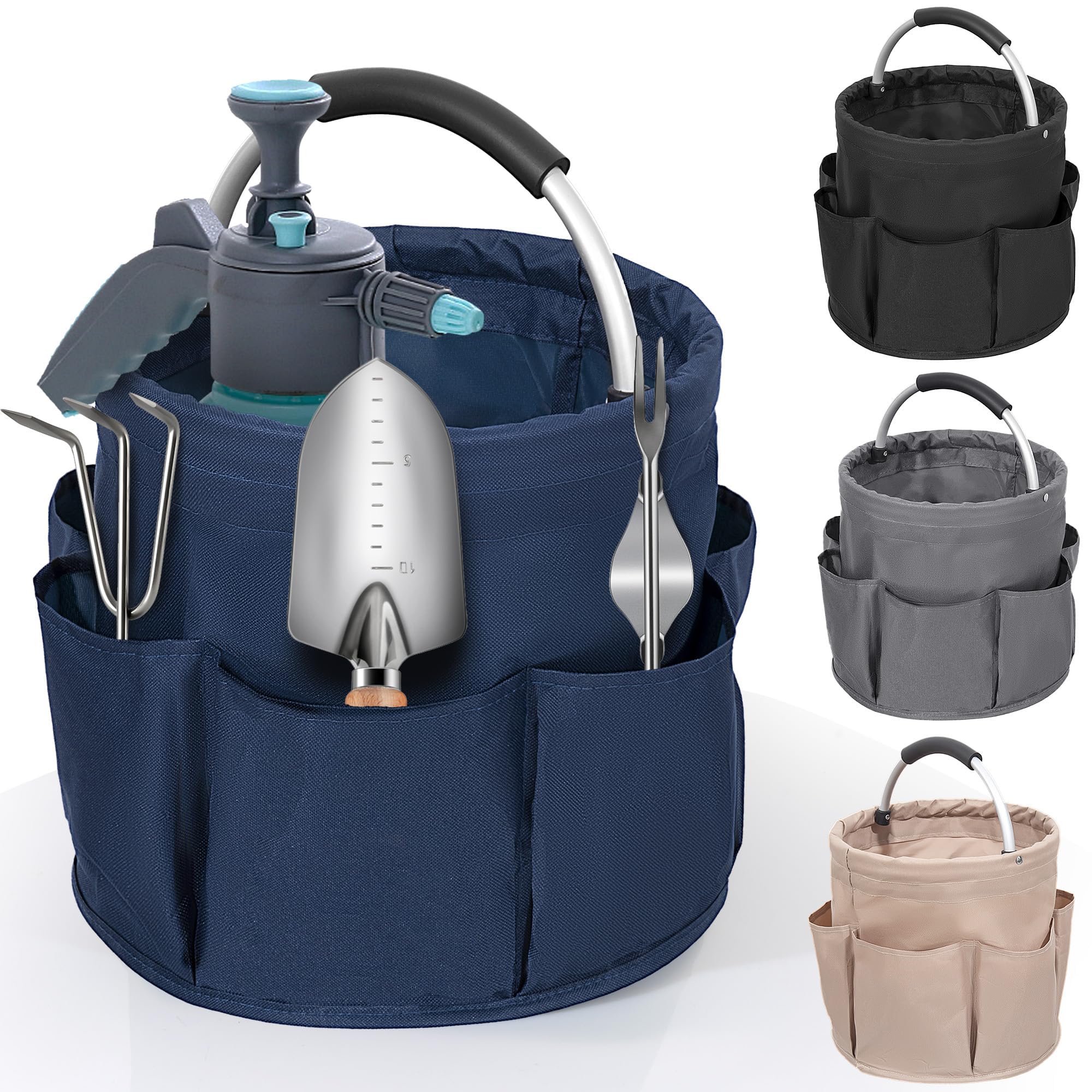 Wymulot Garden Tool Bag, Garden Tool Kit with Handles, Standing Garden ...