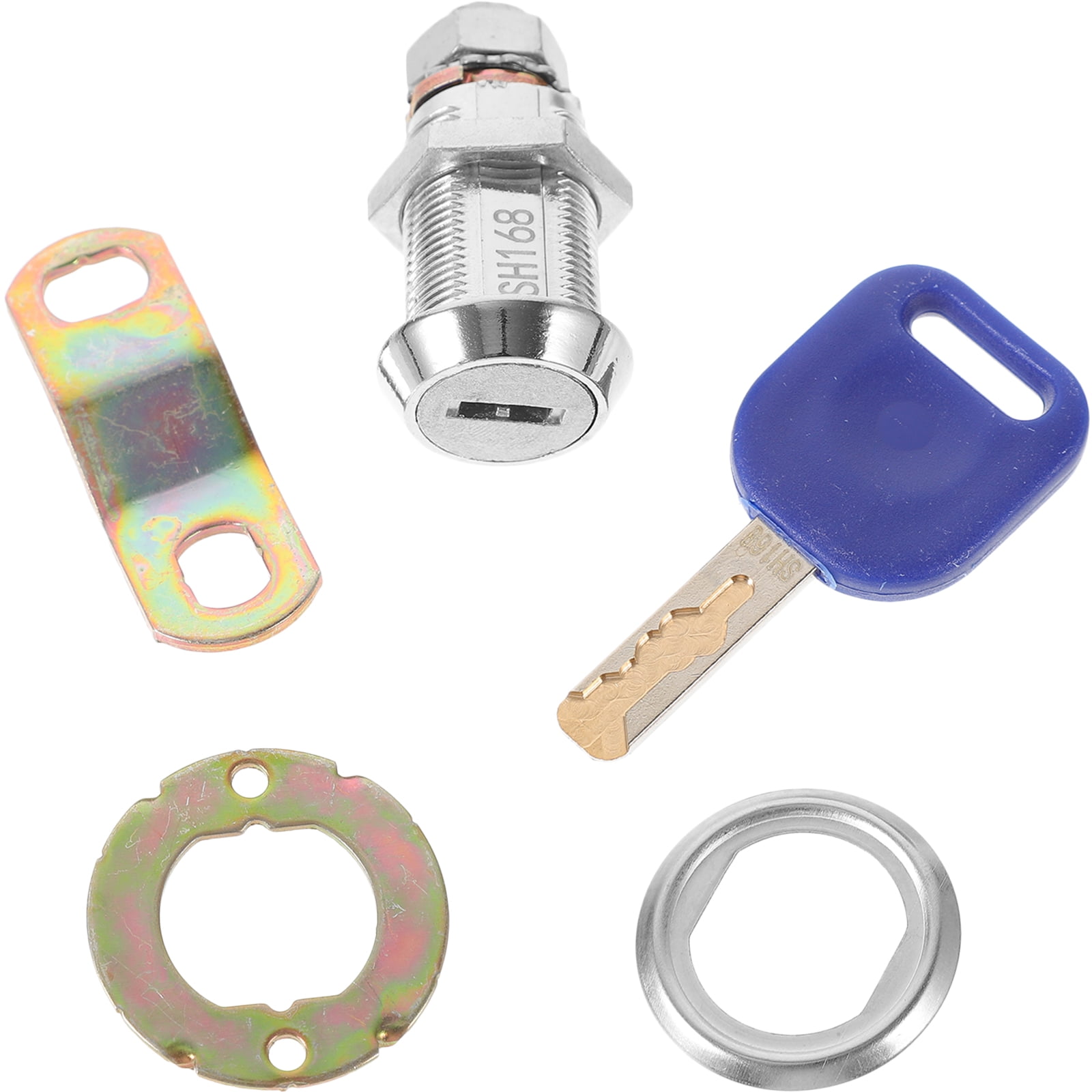 WynBing 1 Set Cabinet Lock Counter Security Lock Secure Drawer Lock ...