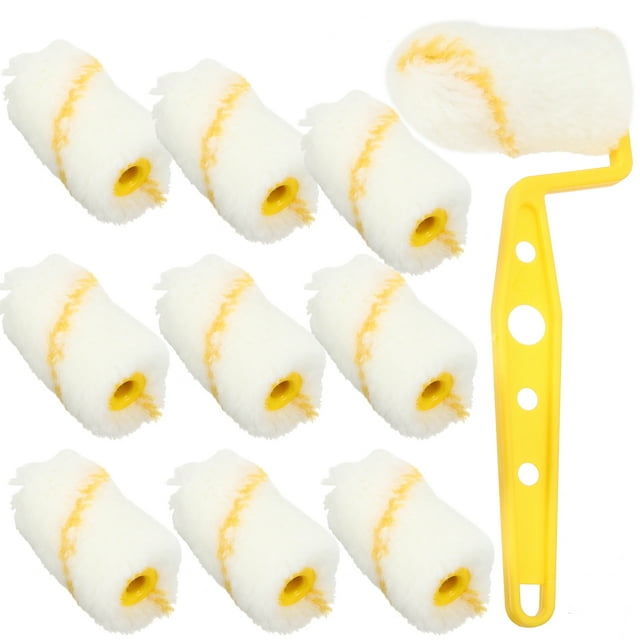WynBing 1 Set Paint Rollers Refills Painting Roller Brushes Wall ...