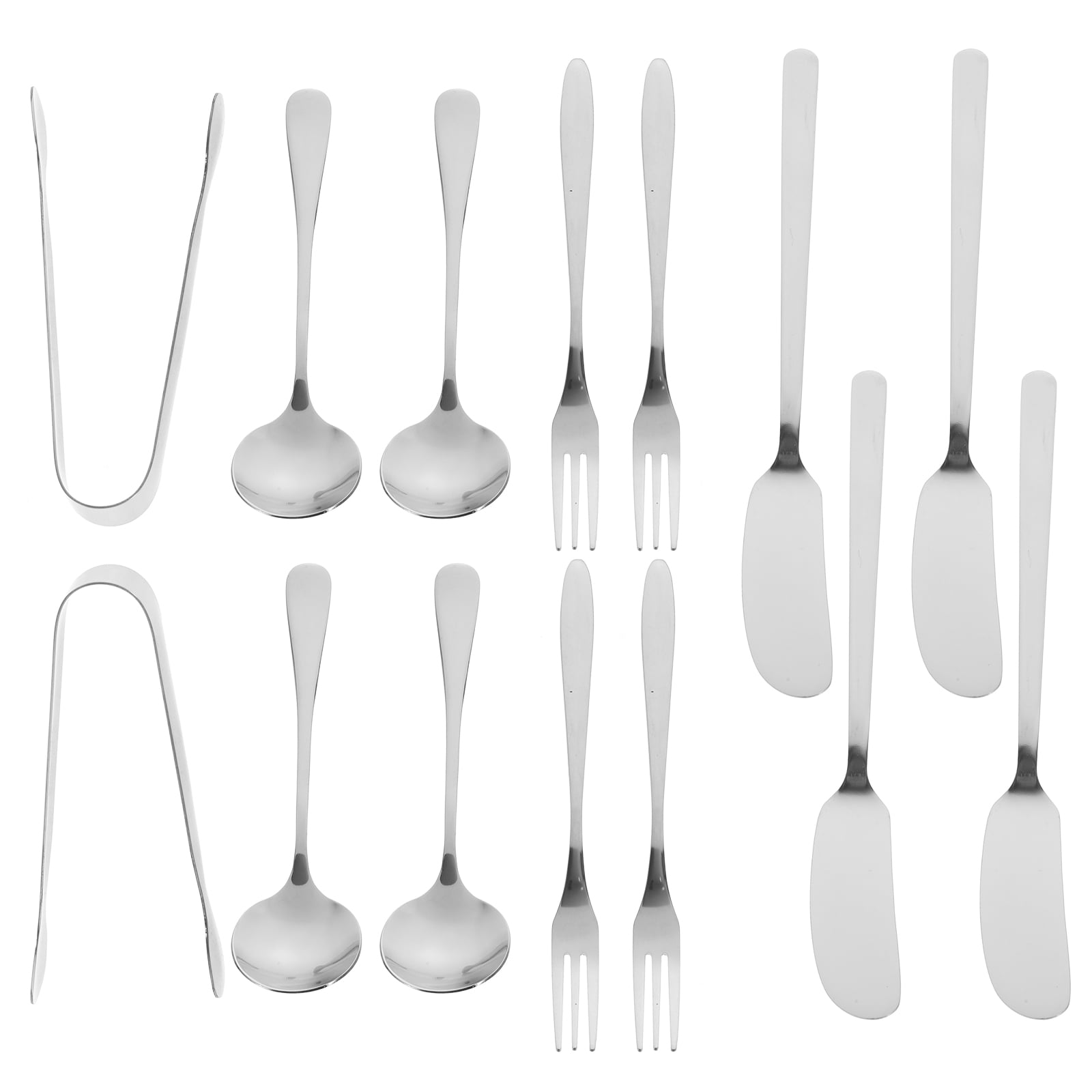 WynBing 1 set of Cheese Butter Forks Spoon Cutter Tong Charcuterie ...