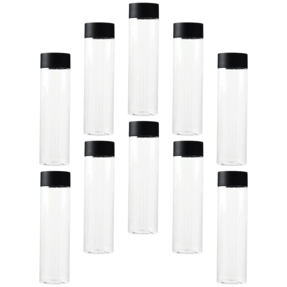 CIMAXIC water bottle container Plastic Bottles Black Storage for Cafes ...