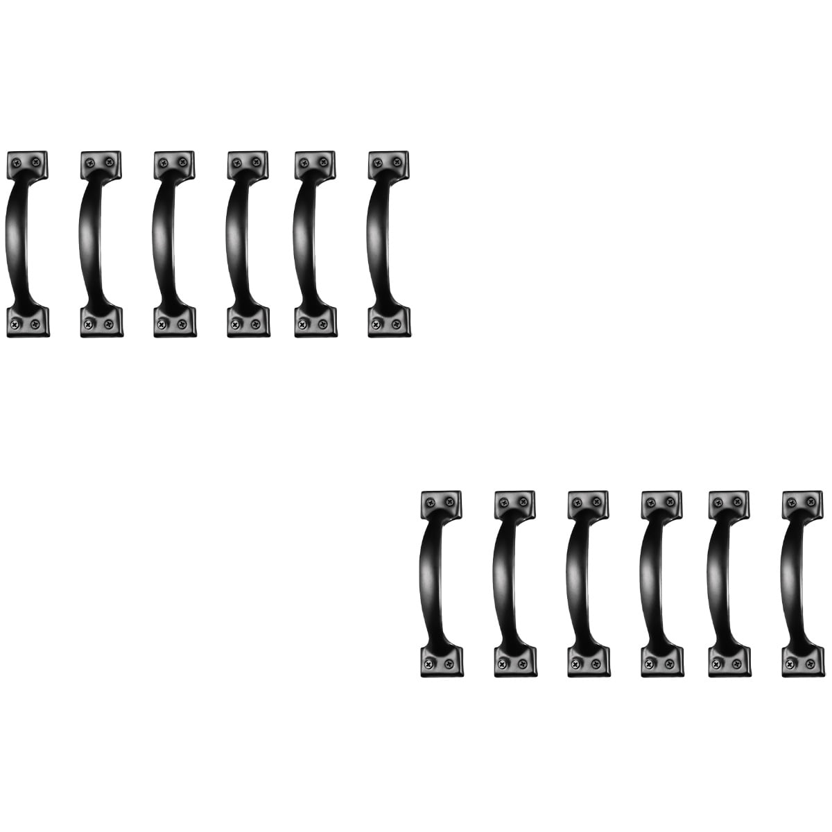 WynBing 12 Pcs Bow Door Handles Iron Wardrobe Pulls Classic Cupboard Pulls Drawer Handles ...