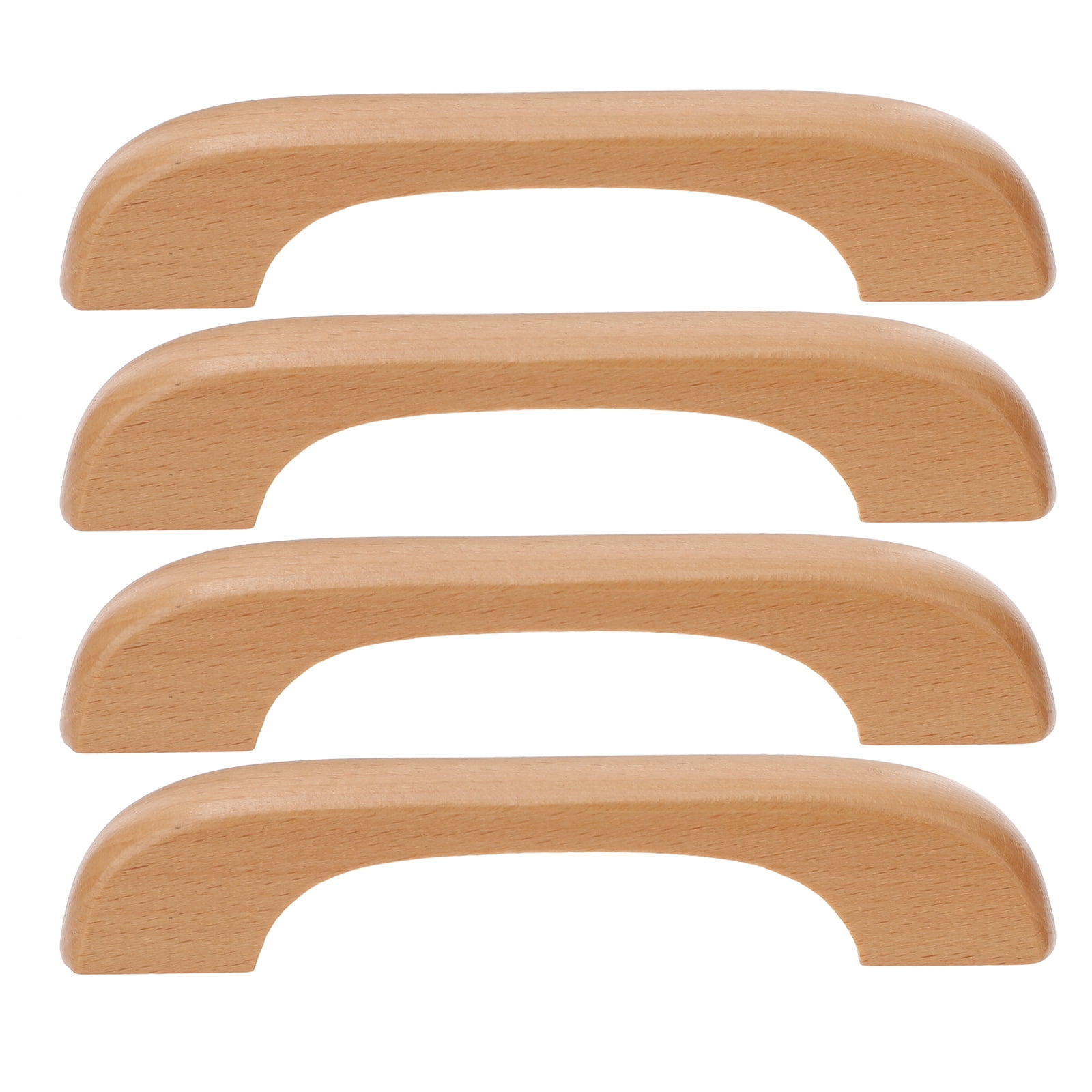 CIMAXIC Cimaxic Wooden Cabinet Handles, Khaki Beech, Sturdy and ...