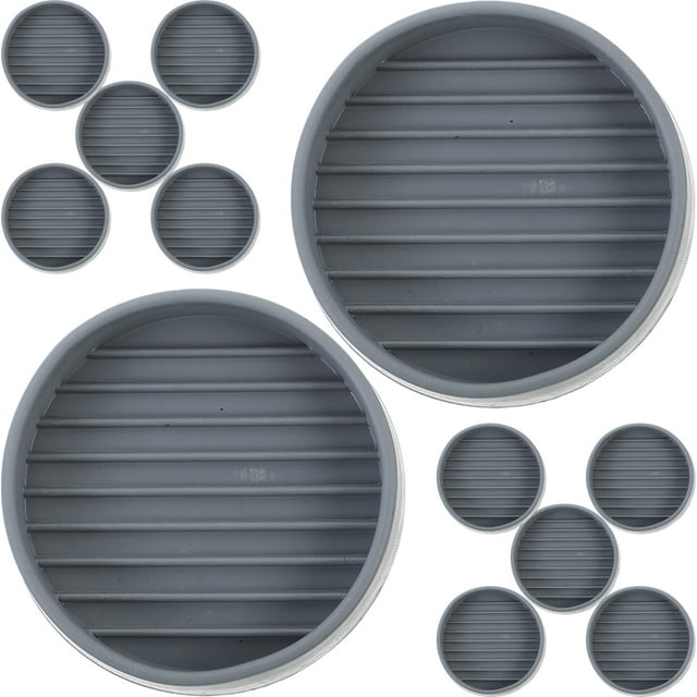 WynBing 12 pcs Furniture Wheel Caster Cups Table Leg Caster Cups ...