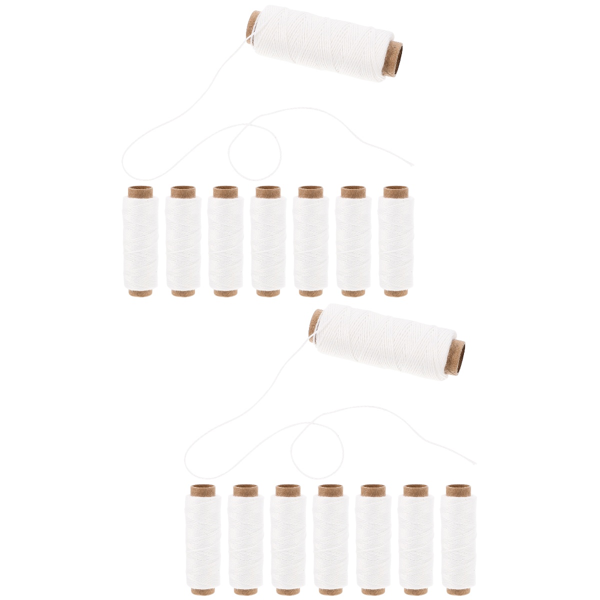 WynBing 16 Rolls Cotton Rope Binding Rope DIY Weaving Rope Gift Packing ...