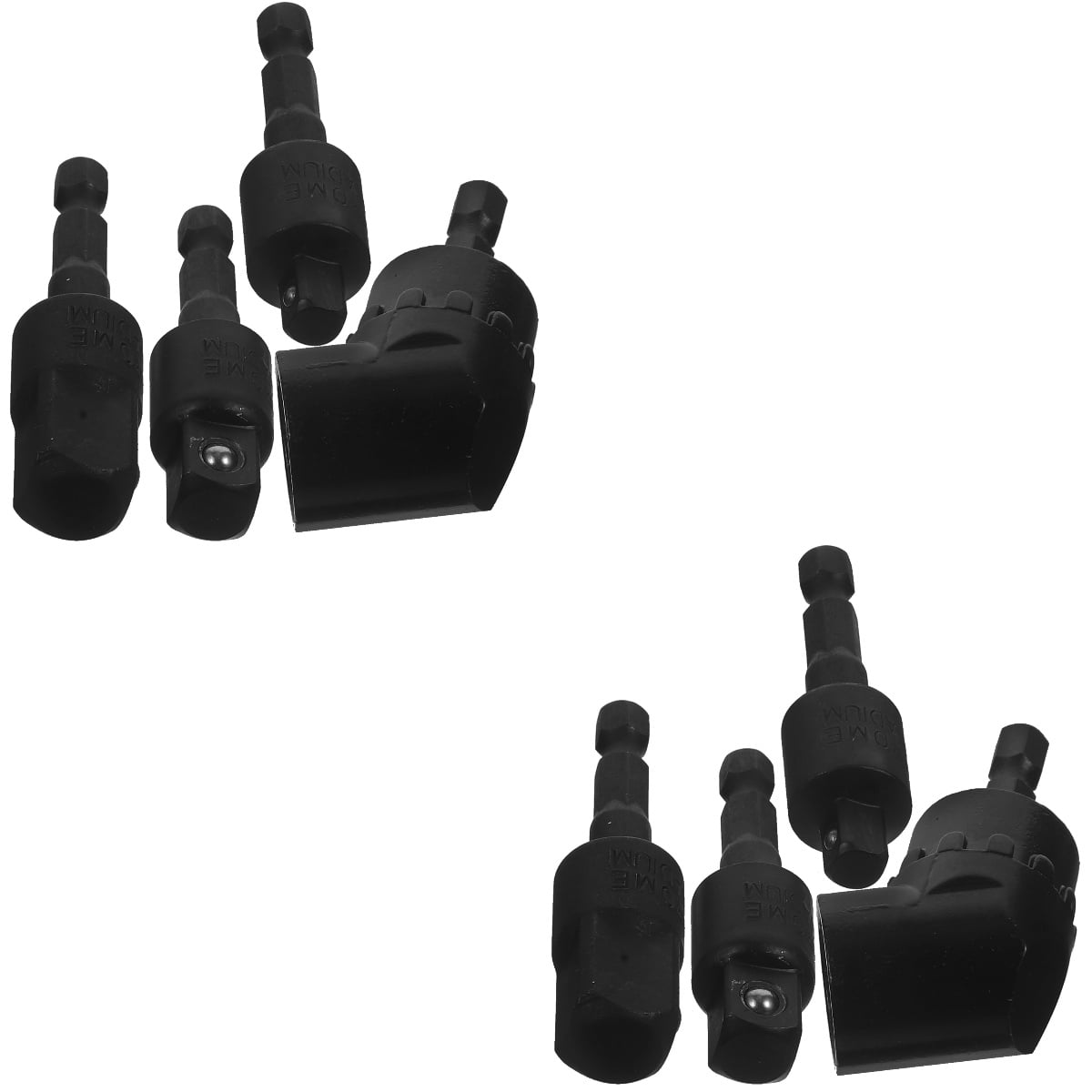 WynBing 2 Sets Right Angle Drill Attachment Rotatable Impact Driver ...