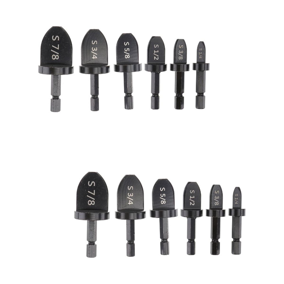 WynBing 2 Sets Swaging Tool Hexagonal Handle Tubing Tool Drill Bit Tool ...