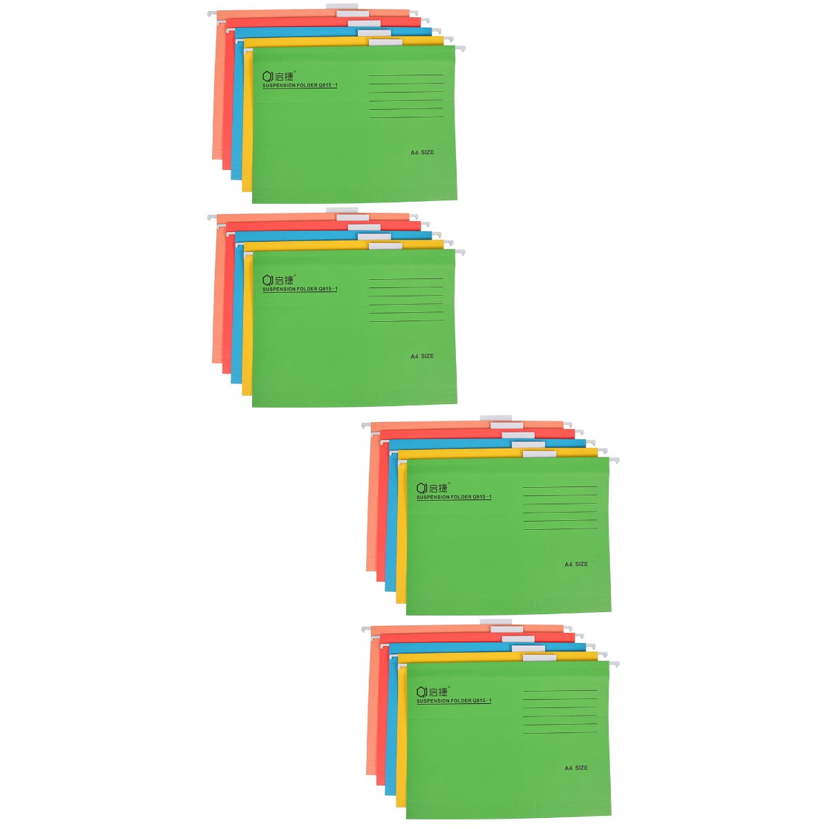 WynBing 20 Pcs Hanging File Folders A4 File Holders Hanging File ... WynBing 20 Pcs Hanging File Folders A4 File Holders Hanging File ...