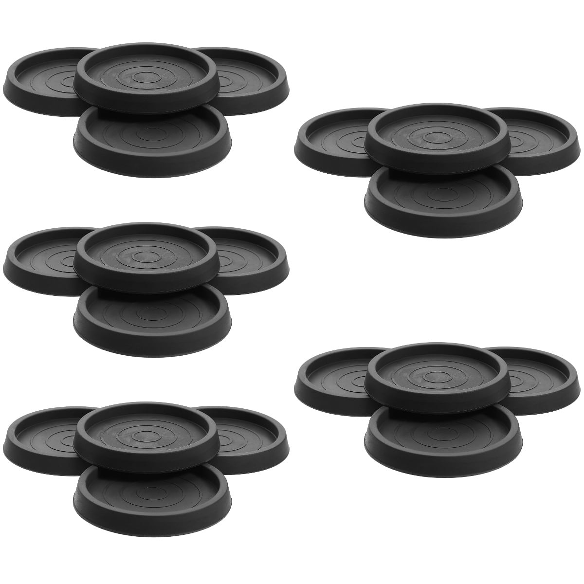 WynBing 20 pcs Coaster Cup Furniture Round Furniture Coaster Stopper ...