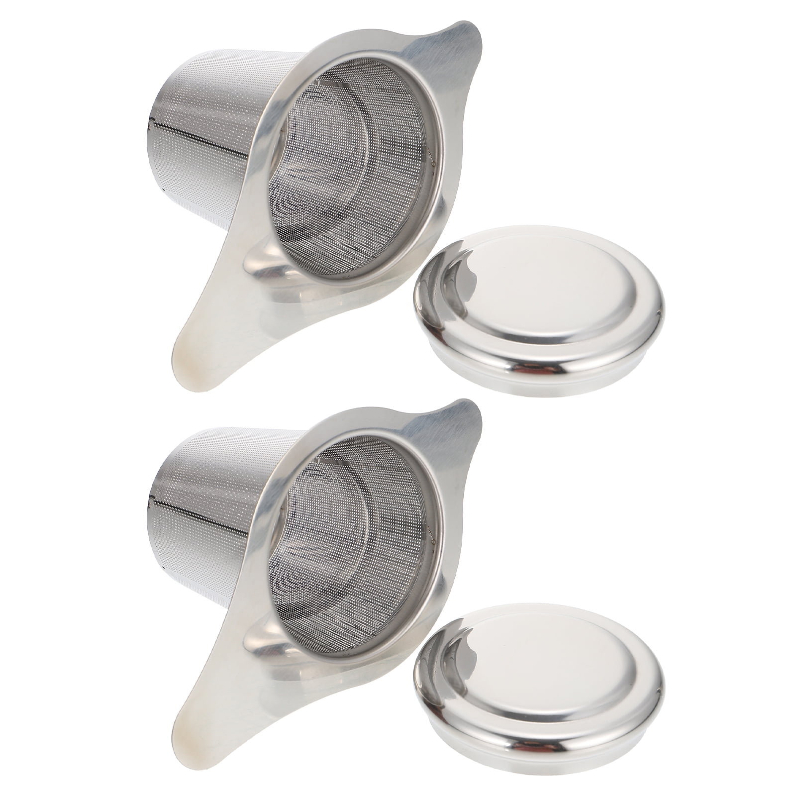 CIMAXIC Stainless Steel Spice Tea Strainer Silver 2Pcs - Walmart.com