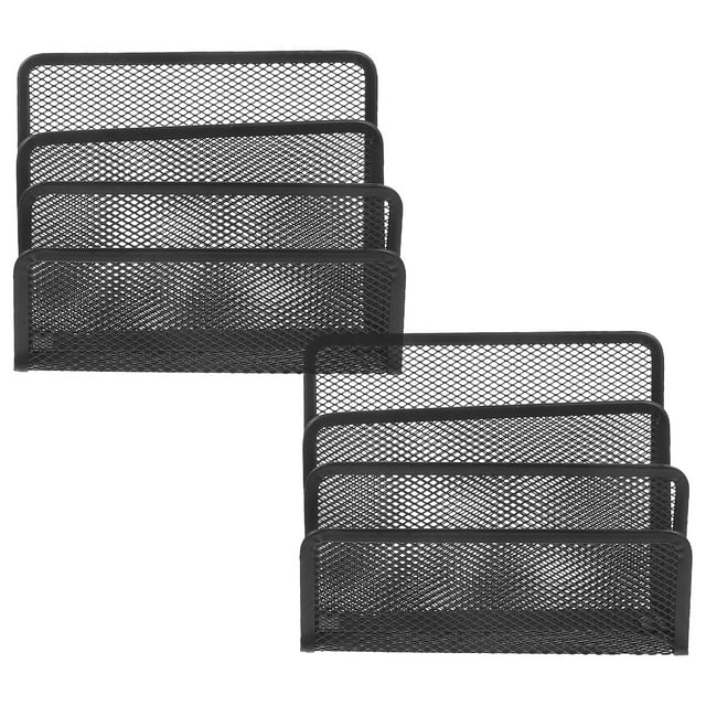 WynBing 2Pcs Letter Sorter Documents Rack Desktop Documents Holder ...