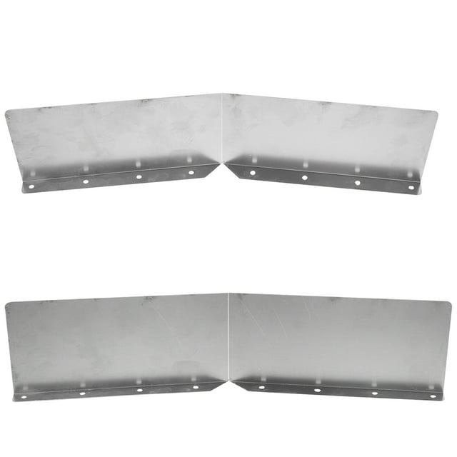WynBing 2Pcs Rain Gutter Splash Guards Roofing Gutter Guard Shingle ...