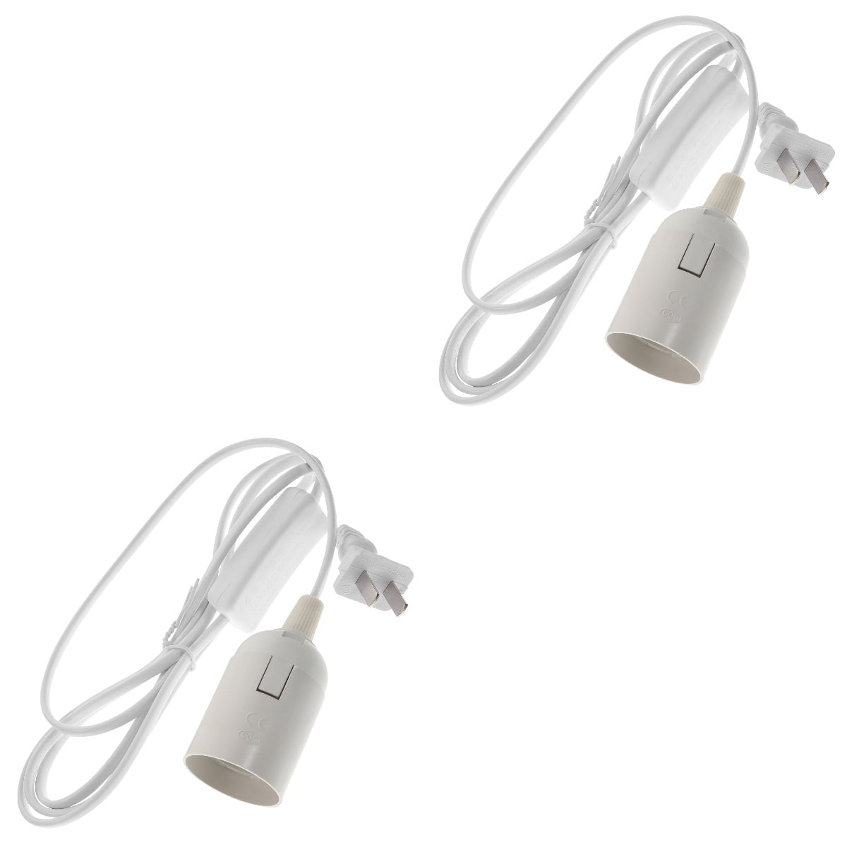 WynBing 2pcs Light Socket With Cord Hanging Lamp Cord Socket Ceiling ...